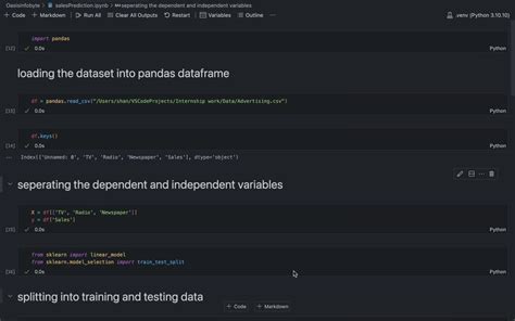 [video] debal b on linkedin completed task on sales prediction in this task i made a