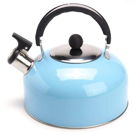 3l Открытый походный чайник из нержавеющей стали со свистком для кофе чайники для воды