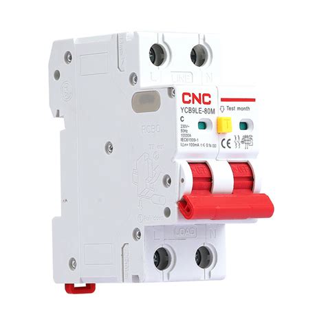 ขาย A P RCBO mA เบรกเกอรกนดด AC ON Grid L N Residual Current Circuit Breaker MCB CNC