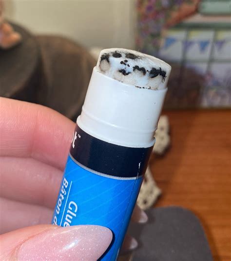 Is This Mold On My Glue Stick Can Glue Sticks Even Get Moldy😭😭 R Moldlyinteresting