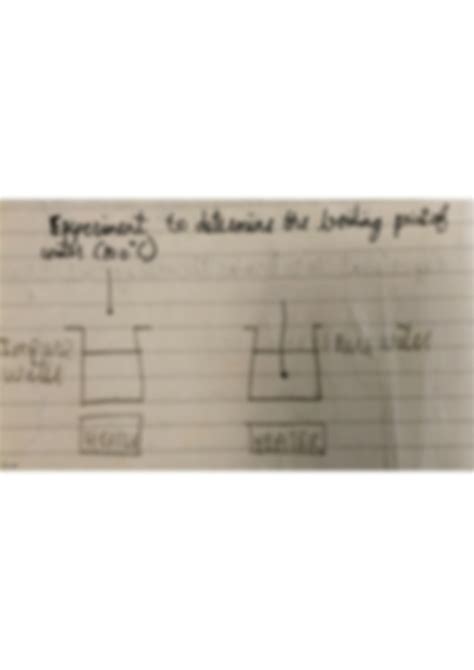 Solution O Level Physics Experiment For Determining Boiling Point