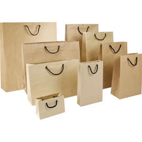 Plain Brown Paper Bags Capacity 200gm 5 Kg At ₹ 615piece In Pune