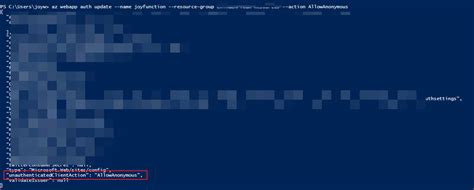 Azure Unable To Set Unauthenticatedclientaction With Az Module Or Az