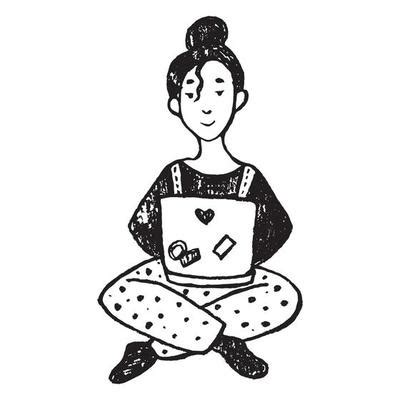 Laptop Doodle Vector Art Icons And Graphics For Free Download