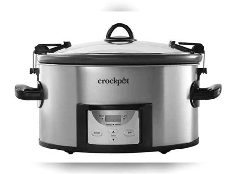 Crock Pot 7 Quart Easy Clean Slow Cooker With Locking Lid 4999