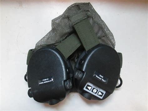Original Russian Army Gssh 01 Ratnik Vkbo Active Headphones For