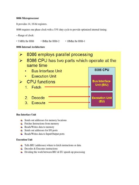 8086 Microprocessor Download Free Pdf Subroutine Central Processing Unit