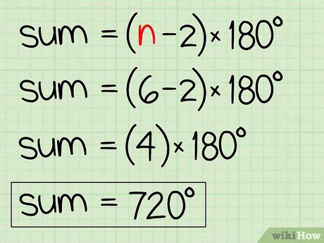 How To Calculate The Sum Of Interior Angles 8 Steps