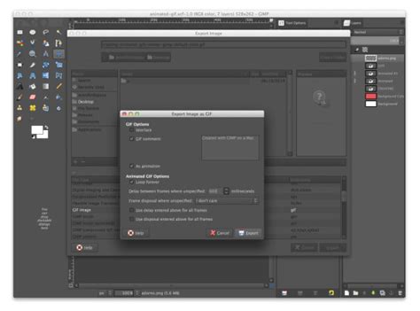 Create An Animated GIF With Gimp Candelita