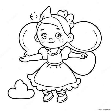 Pinkalicious Coloring Page 7390 5892