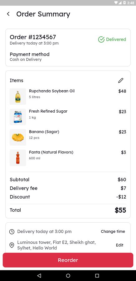 Flutter Grocery App UI Kit By Aqeelshamz CodeCanyon