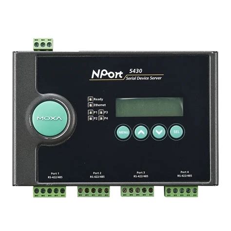 NPort 5430I MOXA General Device Servers INOSAKI Automation Components
