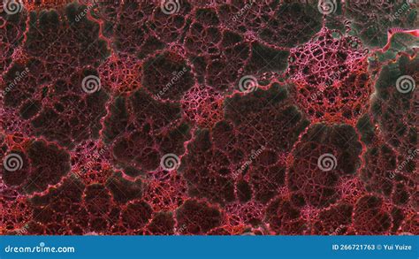 3d Illustration Of A Beautiful Fractal Molecular Abstract Computer Generated Fractal Design