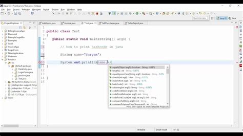 Java Hashcode Example Intact Abode Youtube