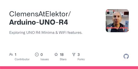 Github Clemensatelektorarduino Uno R4 Exploring Uno R4 Minima And Wifi Features