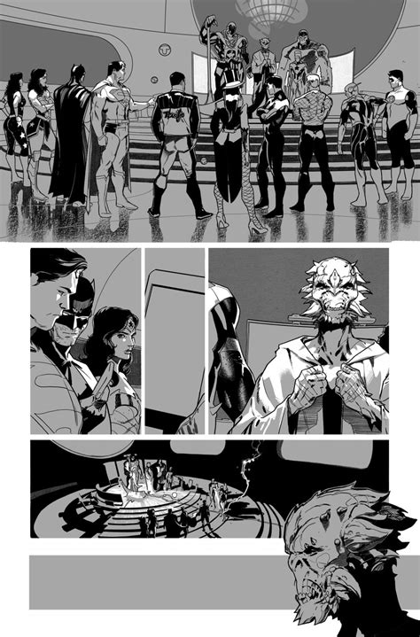 Dc Ko 1 P8 The Green Room Comic Art