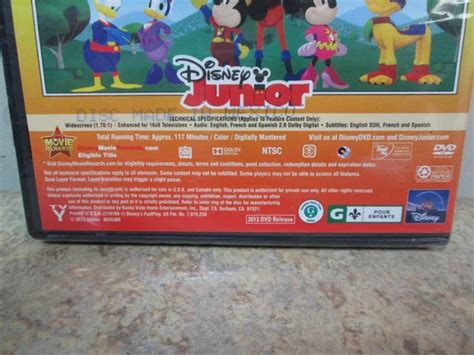 Mickey Mouse Clubhouse Super Adventure Dvd 2013 Neuf Scellé Eur