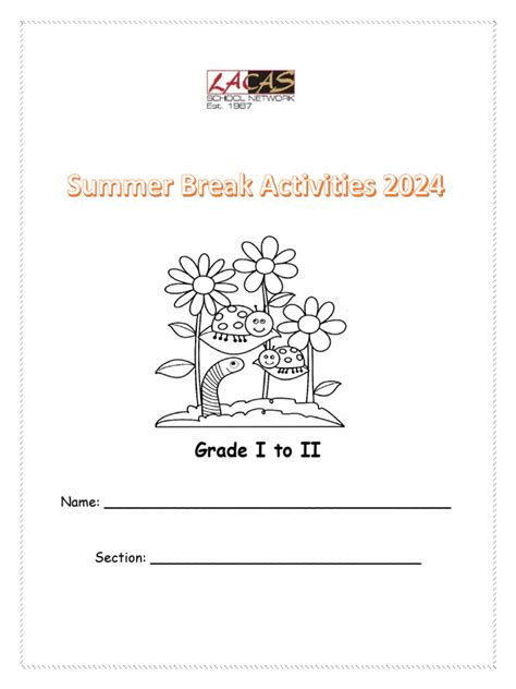 Summer Homework For Grade 1 To 2 Transition Pdf Paper Shape