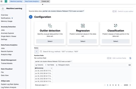 Ml Data Frame Analytics Creation Wizard Preview Datagrid Not Showing Fields · Issue 154009
