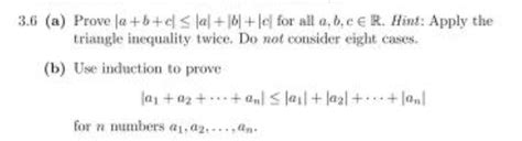 Solved A Prove A B Ca B C For All A B CR Chegg Com