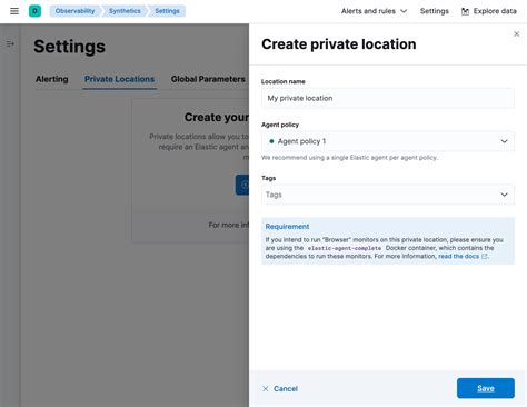 Configure Synthetics Settings Elastic Docs