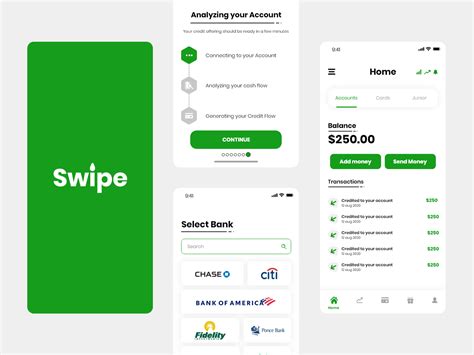 Swipe App UI Design By Farwa Saleem On Dribbble