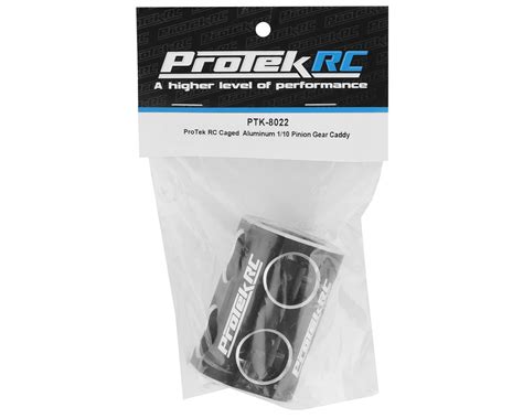 ProTek RC Caged Aluminum 1 10 Pinion Gear Caddy PTK 8022 AMain Hobbies