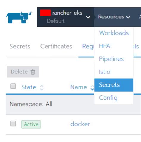 Cannot Edit Registry Credentials · Issue 26758 · Rancherrancher · Github