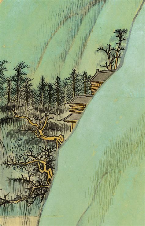 青绿山水图轴 谢稚柳 南京博物院藏by博物雅集