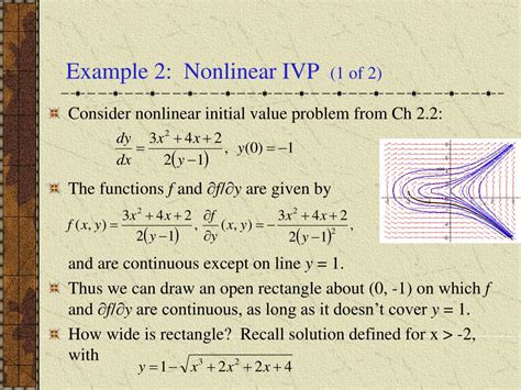 Ppt Ch 24 Differences Between Linear And Nonlinear Equations