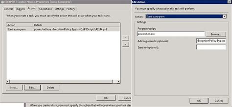 Running A Script From Task Scheduler Programming And Development Spiceworks Community