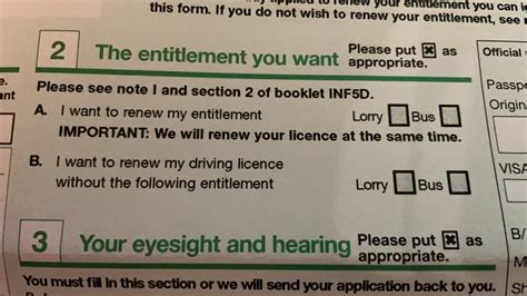 D2 Application Form Dvla Driver And Vehicle Licensing