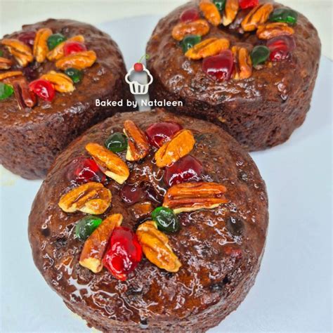 Mini Traditional Fruit Cake Baked By Nataleen