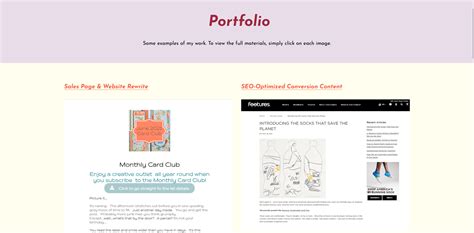 26 Inspiring Writing Portfolio Examples 2025