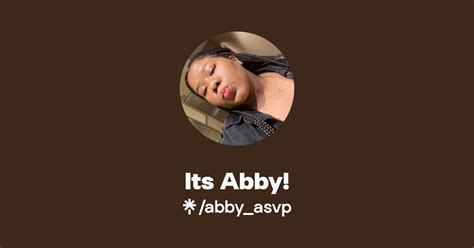 Its Abby Instagram Tiktok Linktree