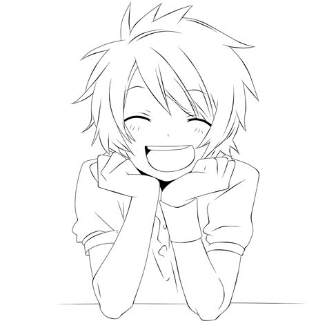 Красивые рисунки для срисовки аниме мальчики