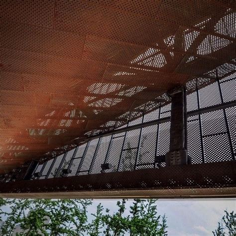 Irving Convention Center With Perforated Copper Soffit Panels