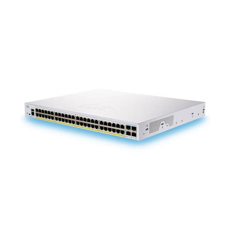 Switch Cisco Cbs250 48p 4g Br Smart 48 Port Ge Poe 4x1g Sfp