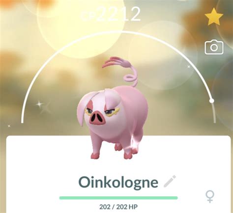 [pogo] Very Happy I Got A Shiny Lechonk Before The Event Ended Evolved It Without Thinking And