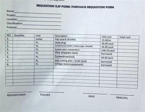 Solved Pano Bato Ang Hirap Ng Module Requisition Slip Form Purchase Requisition Form Name