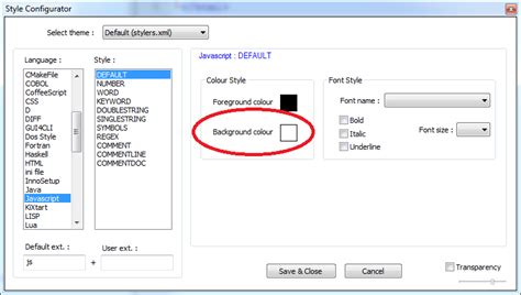 Prevent Notepad From Highlighting Javascript Code Stack Overflow