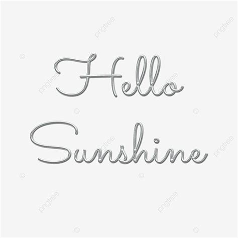 은 안녕 일러스트 햇살 Png 3d 필기 문자 쓰기 시뮬레이션 입체 안녕 햇살 Png 일러스트 및 Psd 이미지 무료 다운로드 Pngtree