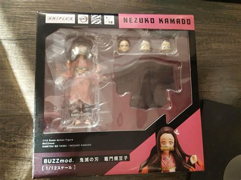 New Demon Slayer Buzzmod Nezuko Kamado Action Figure 1 12 Scale Aniplex 3927227239