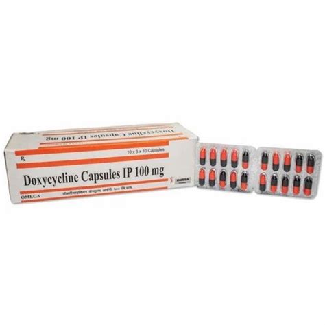 100mg Doxycycline Capsules Ip At Best Price In Mumbai Id 2850542064673