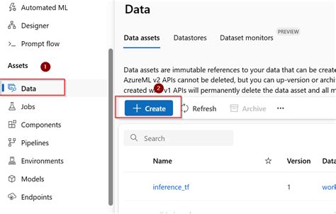 How To Use Urifile Type For Running An Automl Training Job On Azure