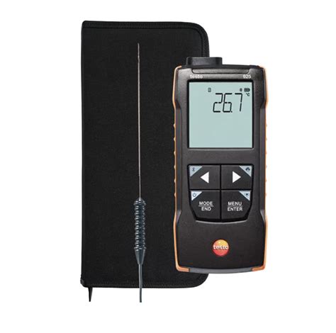 Testo 925 Med Lang Nålføler Velegnet For Måling I Feks Kjøtt