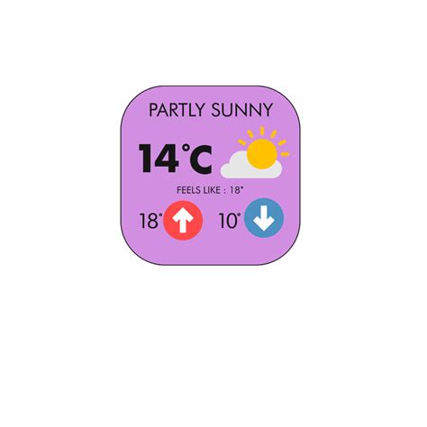 Free Weather Ui Template To Edit Online