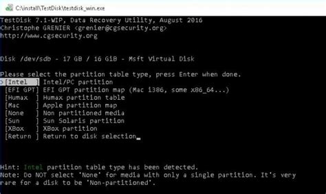 Recovering Files From A Raw Partition Using Testdisk Windows Os Hub