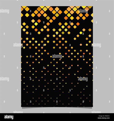 Geometrical Diagonal Square Pattern Background Brochure Template Stock