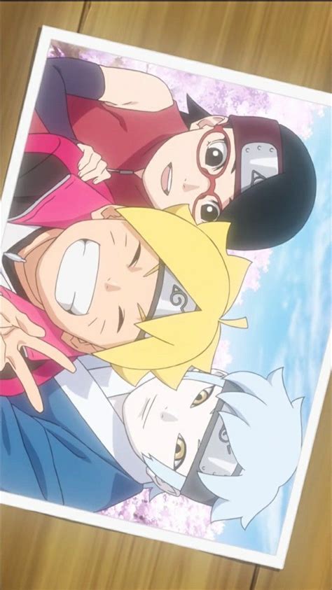 Boruto Sarada And Mitsuki Fondo De Pantalla De Anime Equipo 7 Fondo